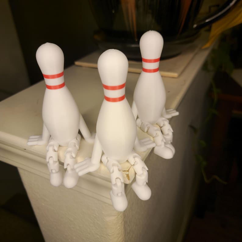 Pin Pal Desk Buddy - Customizable Bowling Pin Figurine - Personalized ...