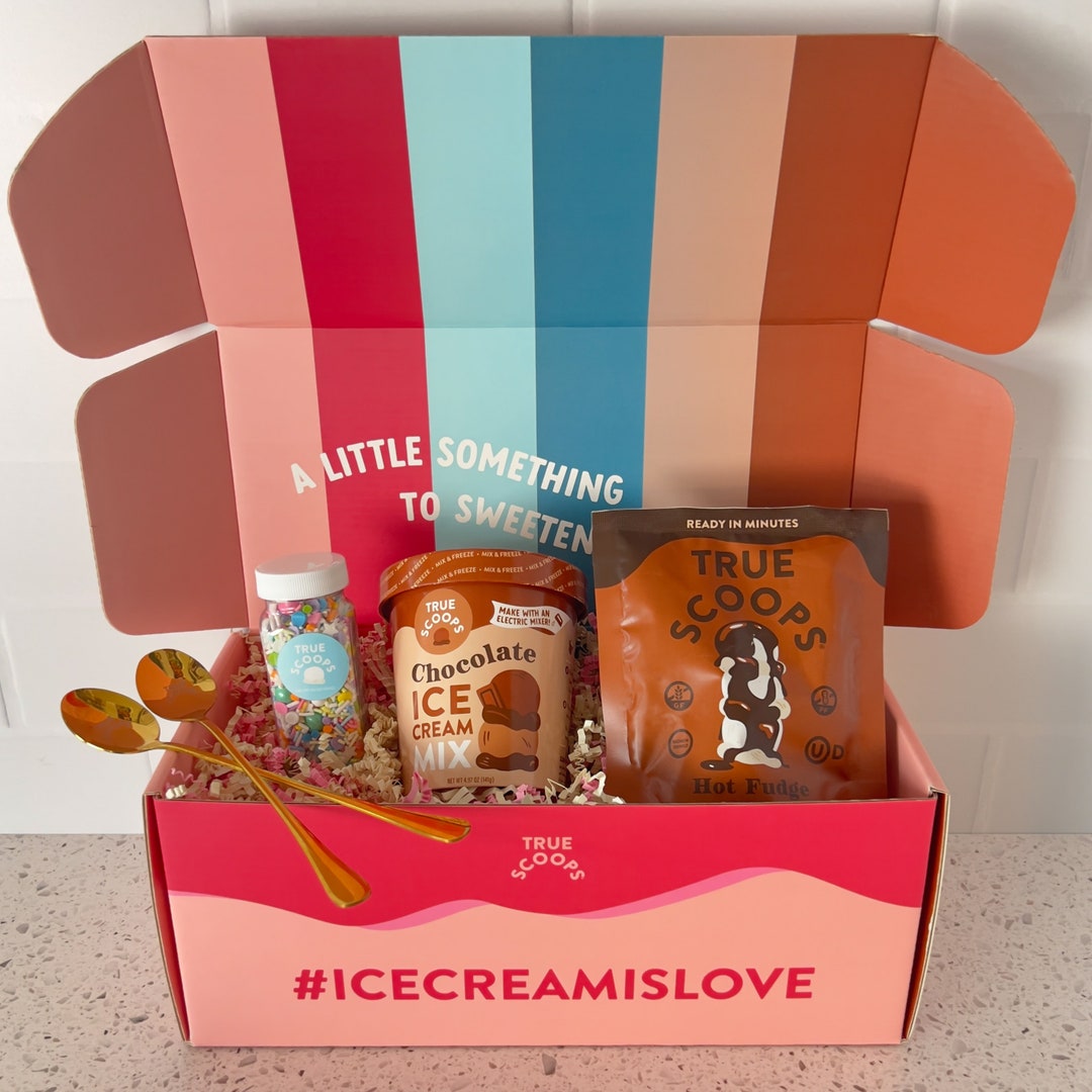 DIY Chocolate Ice Cream Sundae Kit | Kids Gift | Valentine's Gift for ...
