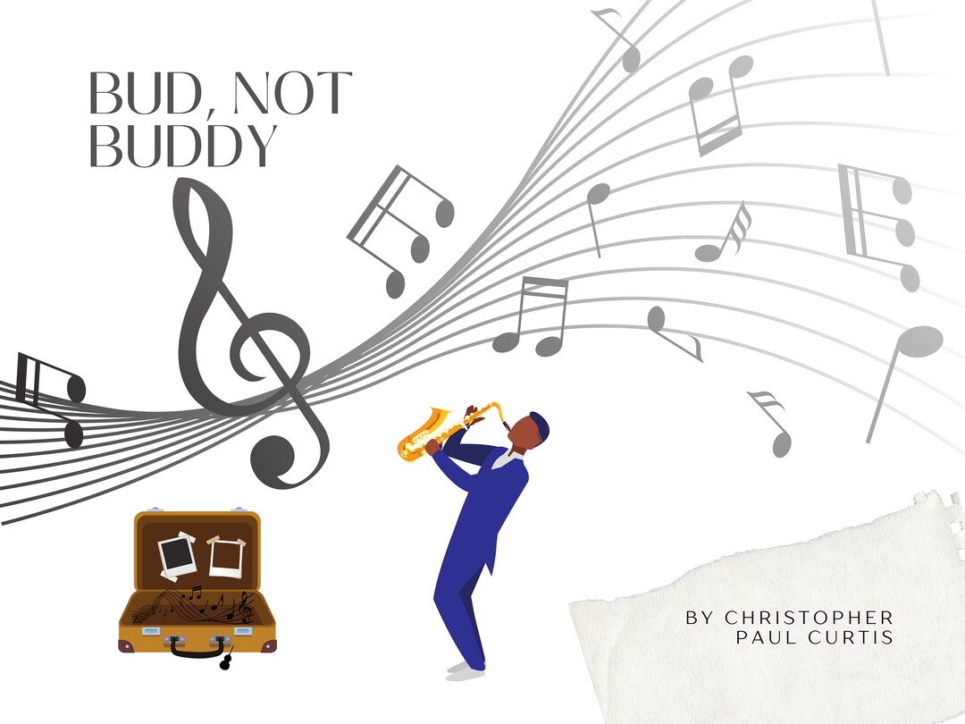 Literature Guide Workbook: Bud, Not Buddy - Etsy