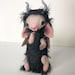 Baby Krampus. Adorable Tiny Handmade Art Toy - Etsy