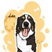 Custom Pet Portraits Digital Prints Personalized Digital Headshot Dogs ...