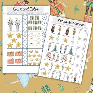 NUTCRACKER Mini Unit Study, Christmas Printable Worksheets, Homeschool ...