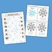SNOWFLAKE Mini Unit Study, Christmas Printable Worksheets, Homeschool ...