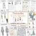 HOLIDAY Bundle Unit Study, Christmas Themed Printable, Christmas ...