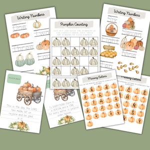 PUMPKIN Unit Study, Life Cycle, Anatomy, Nature Study, Science ...