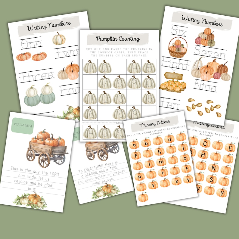 PUMPKIN Unit Study, Life Cycle, Anatomy, Nature Study, Science ...