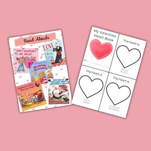 VALENTINE'S Day Mini Unit Study, Valentine Heart Activities ...