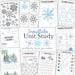 HOLIDAY Bundle Unit Study, Christmas Themed Printable, Christmas ...