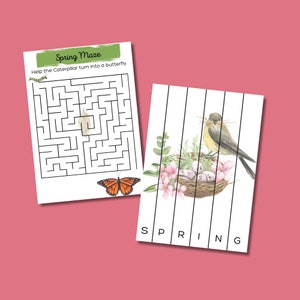 SPRING Mini Unit Study, Spring Activities, Science, 4 Seasons ...