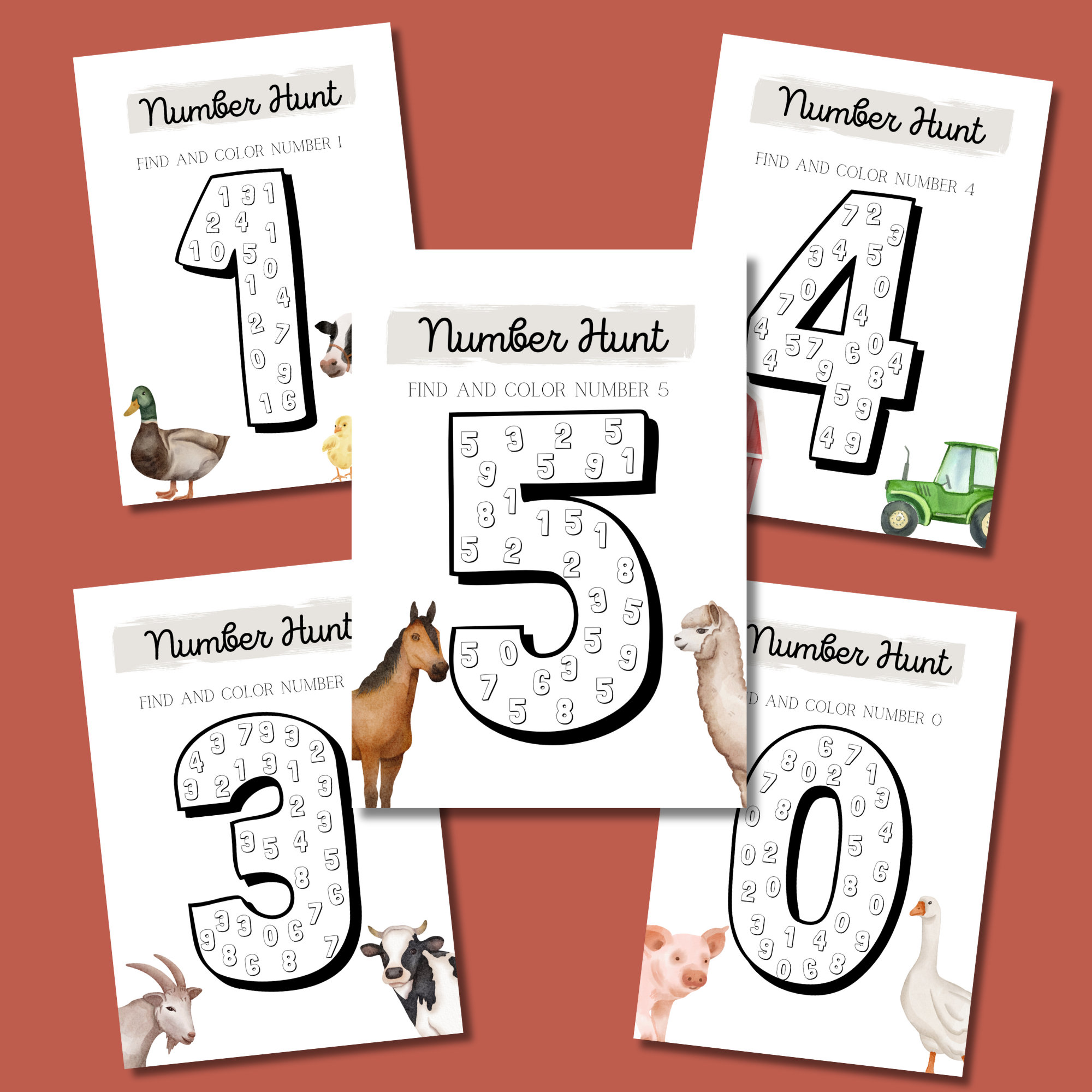 FARM Unit Study, Vocabulary, Anatomy, Montessori, Homeschool Printable ...