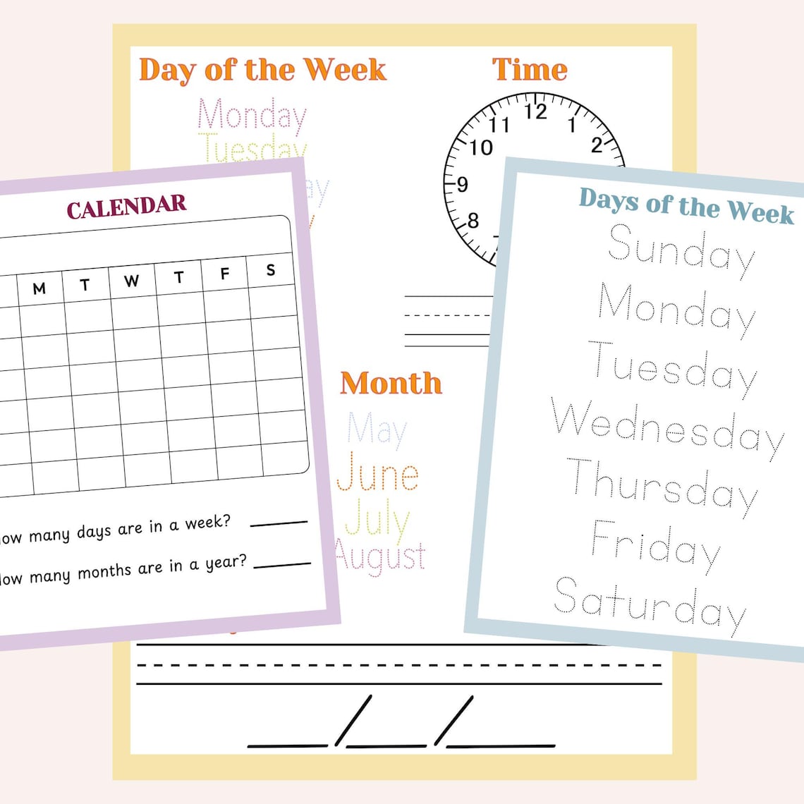 MORNING MENU, Preschool, Kindergarten, Homeschool, Morning Time ...