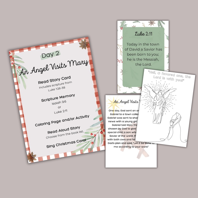 NATIVITY Unit Study, Jesus Birth Story, Homeschool Printable ...