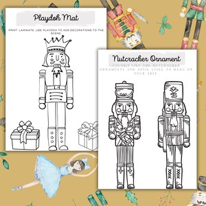 NUTCRACKER Mini Unit Study, Christmas Printable Worksheets, Homeschool ...