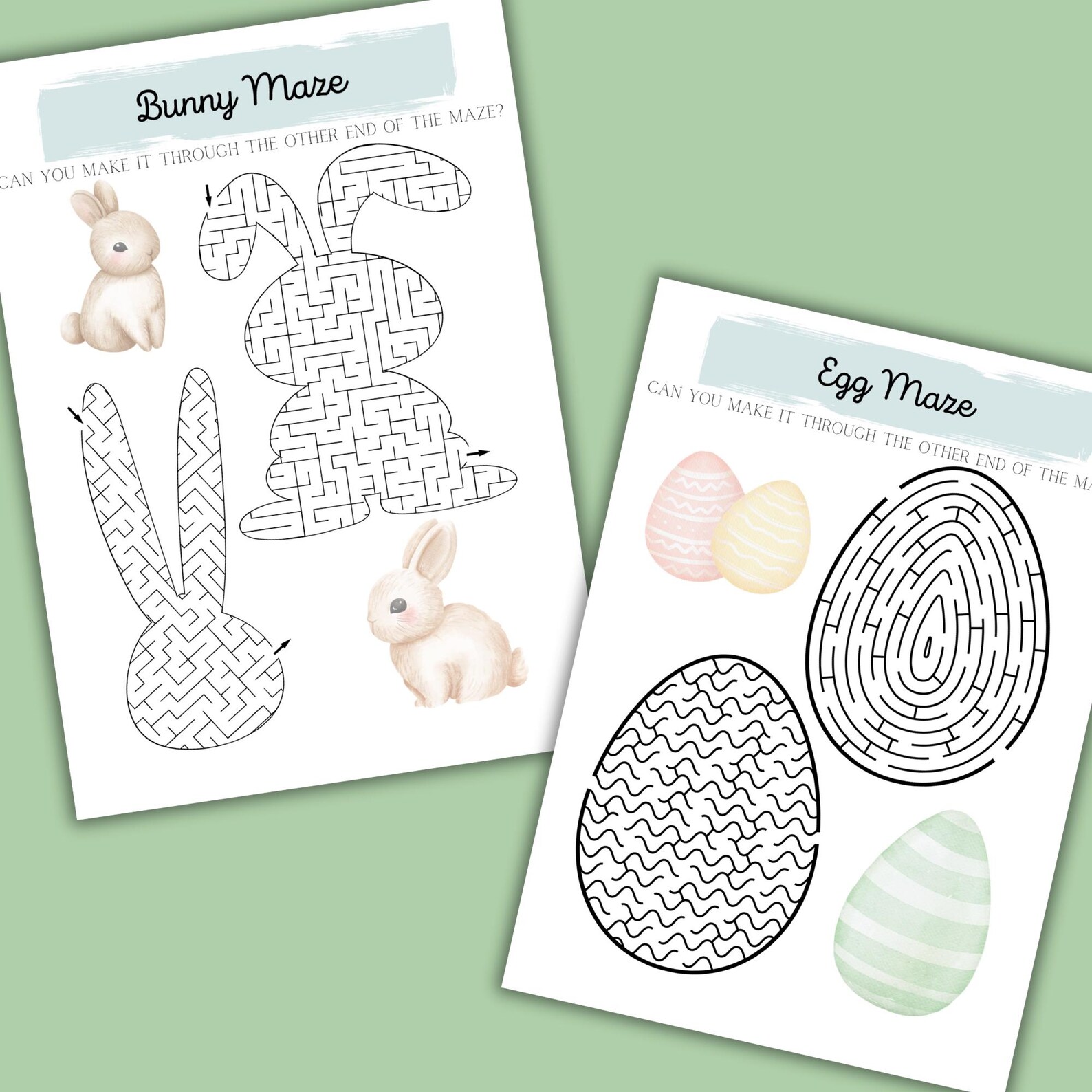 Easter EGGS and BUNNIES Mini Unit Study, Spring Activities, Activity ...