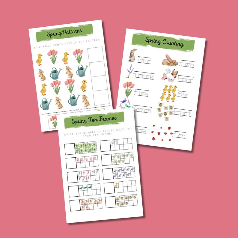 SPRING Mini Unit Study, Spring Activities, Science, 4 Seasons ...