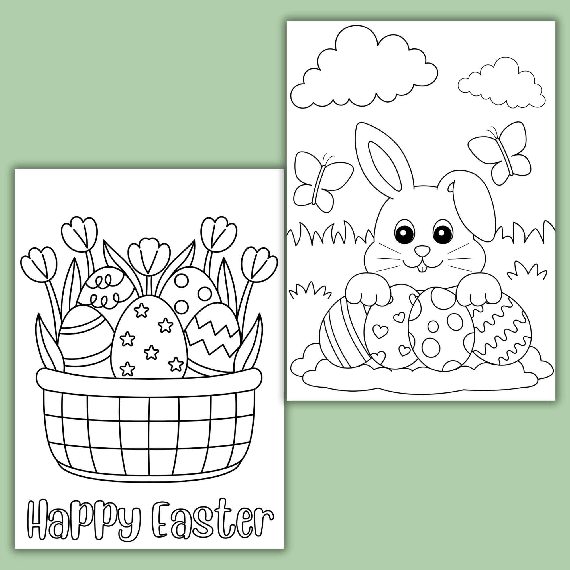 Easter EGGS and BUNNIES Mini Unit Study, Spring Activities, Activity ...