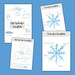 SNOWFLAKE Mini Unit Study, Christmas Printable Worksheets, Homeschool ...
