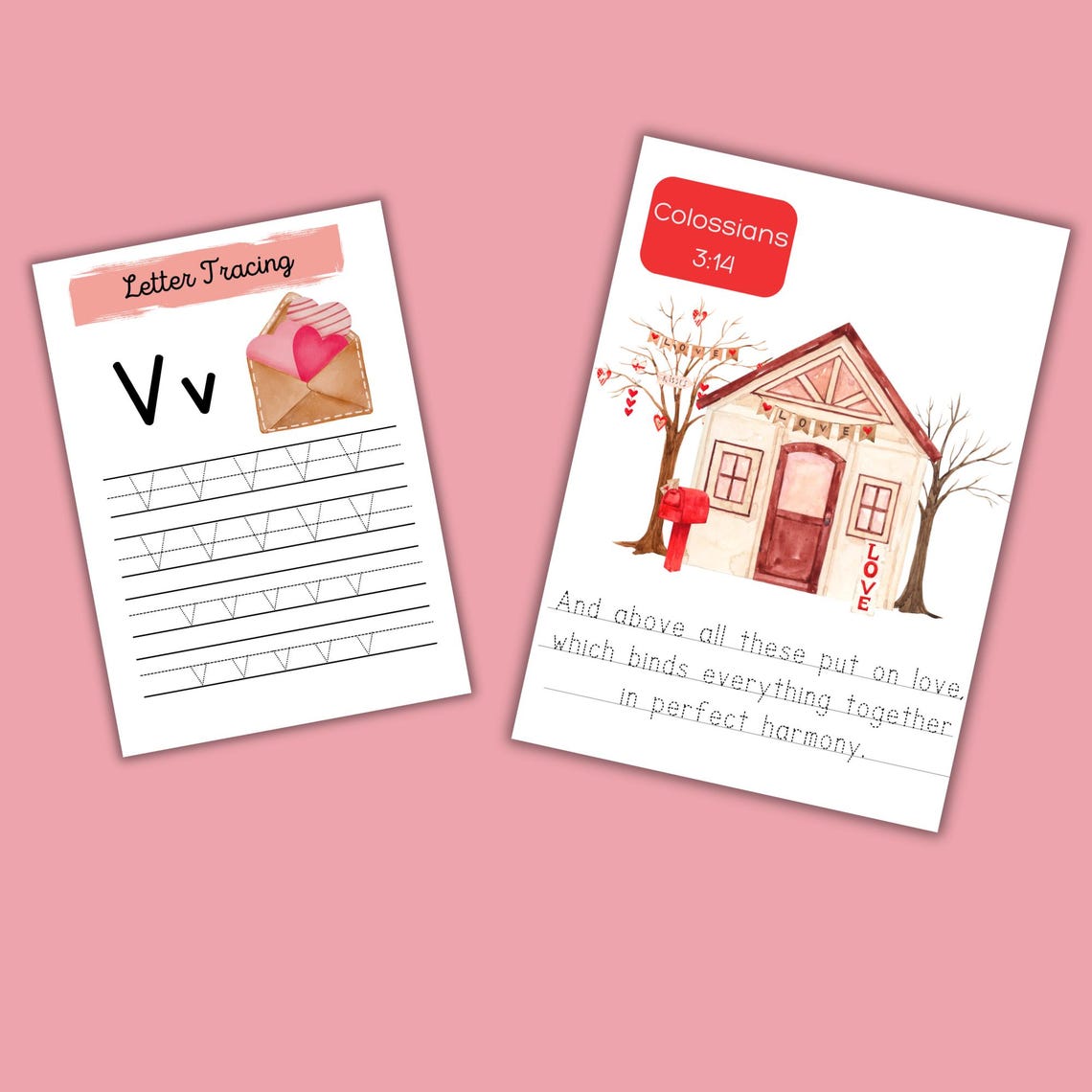 VALENTINE'S Day Mini Unit Study, Valentine Heart Activities ...
