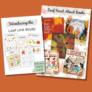 AUTUMN LEAVES Mini Unit Study, Anatomy, Nature Study, Science ...