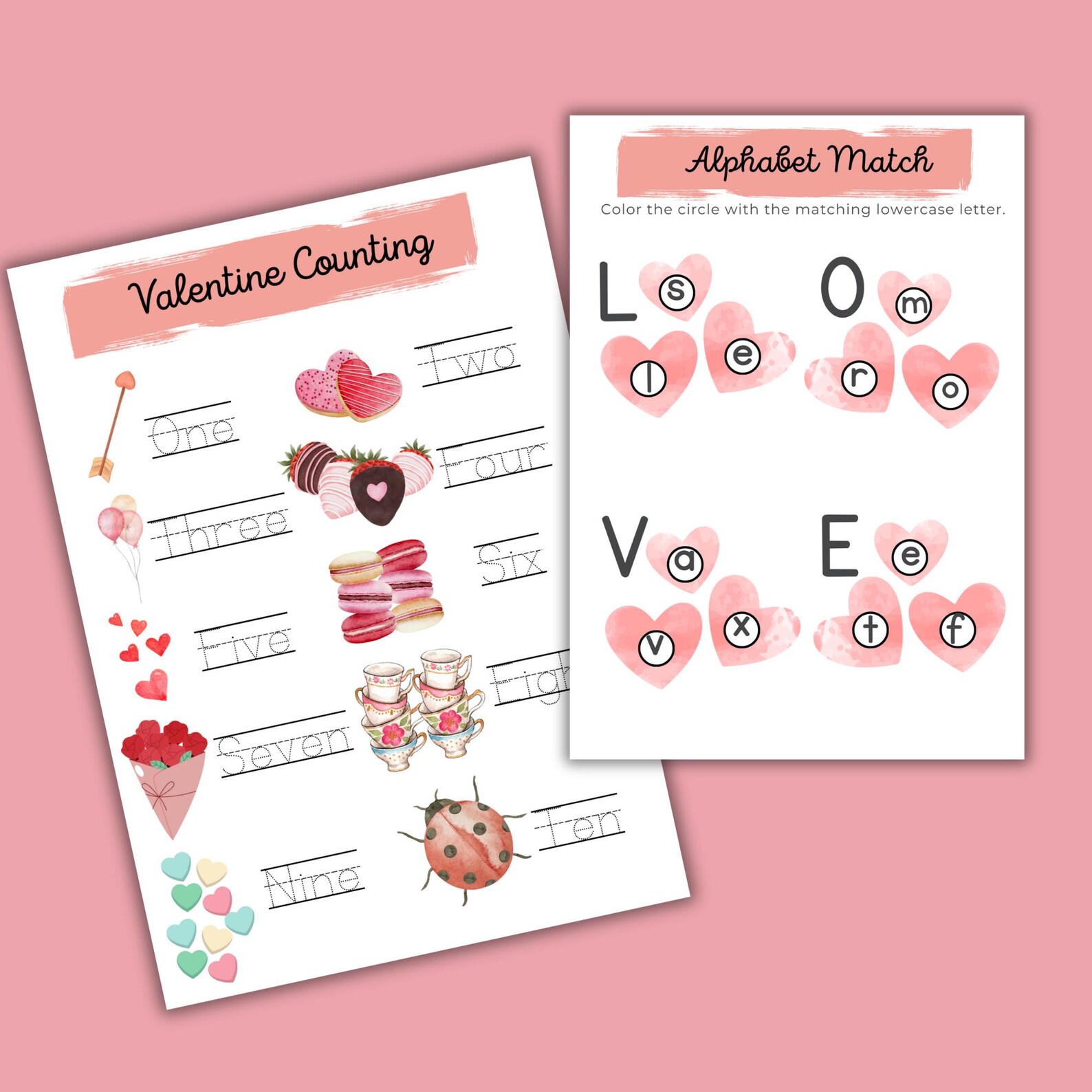 VALENTINE'S Day Mini Unit Study, Valentine Heart Activities ...