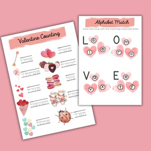 VALENTINE'S Day Mini Unit Study, Valentine Heart Activities ...