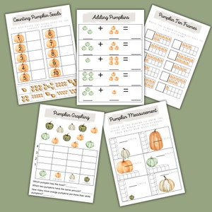 PUMPKIN Unit Study, Life Cycle, Anatomy, Nature Study, Science ...