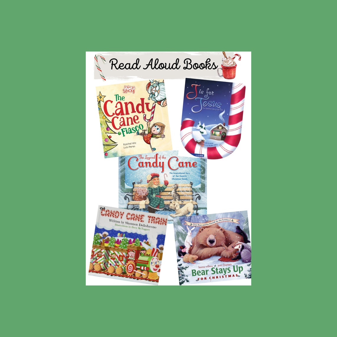 CANDY CANE Mini Unit Study, Christmas Printable Worksheets, Homeschool ...