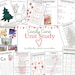 CANDY CANE Mini Unit Study, Christmas Printable Worksheets, Homeschool ...
