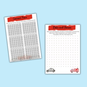 ROAD TRIP Activity Pack, Kids Road Trip Games Printable, Family Road ...