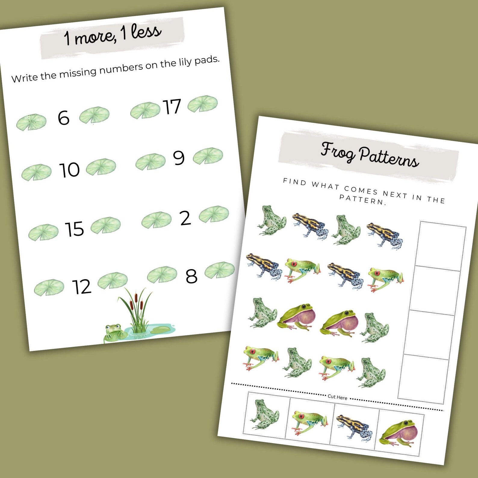 FROGS and TOADS Mini Unit Study, Frog Anatomy , Handwriting, Printable ...