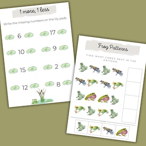 FROGS and TOADS Mini Unit Study, Frog Anatomy , Handwriting, Printable ...