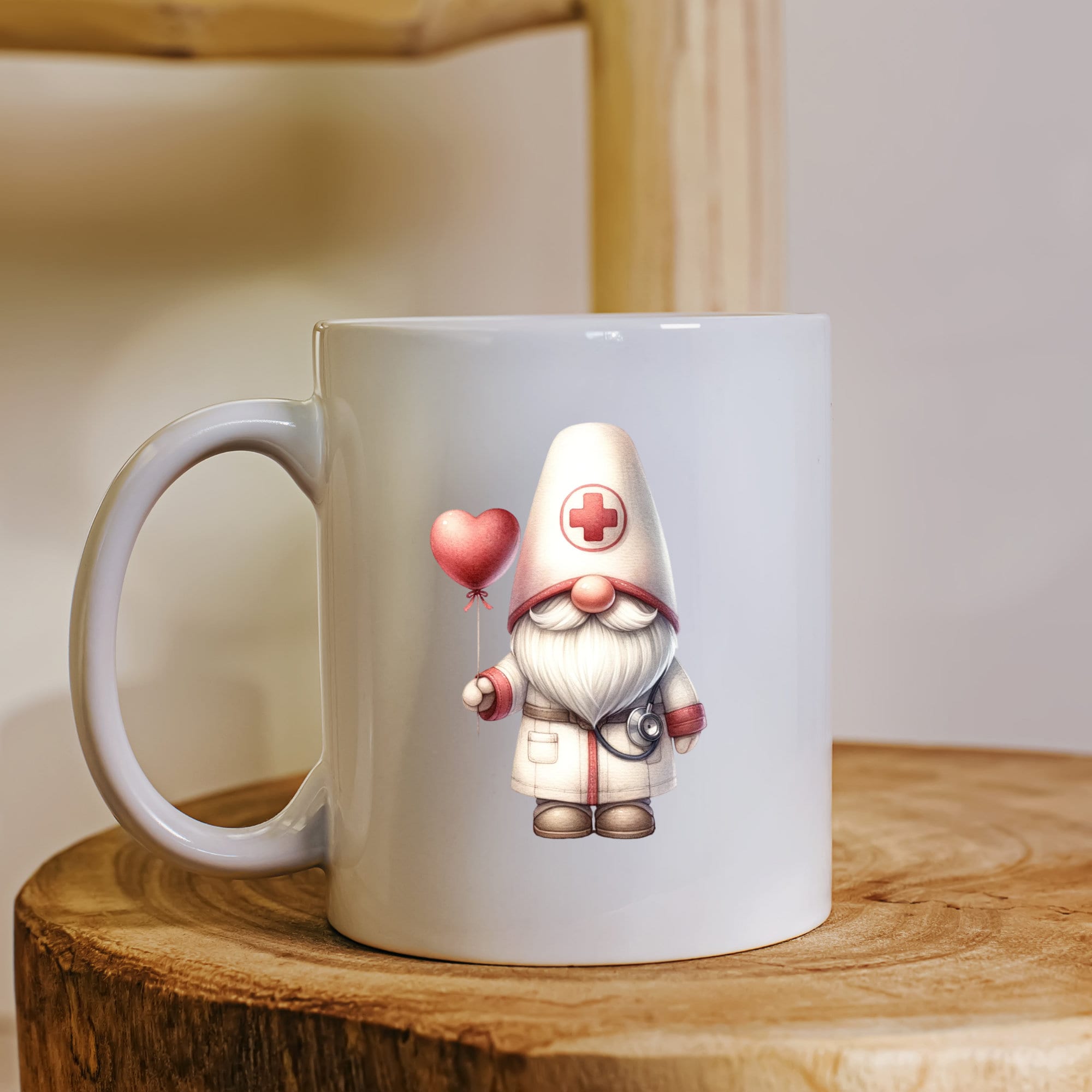 Cute Gnomes Doctor & Nurse Clipart Collection PNG, Healthcare Gnome ...