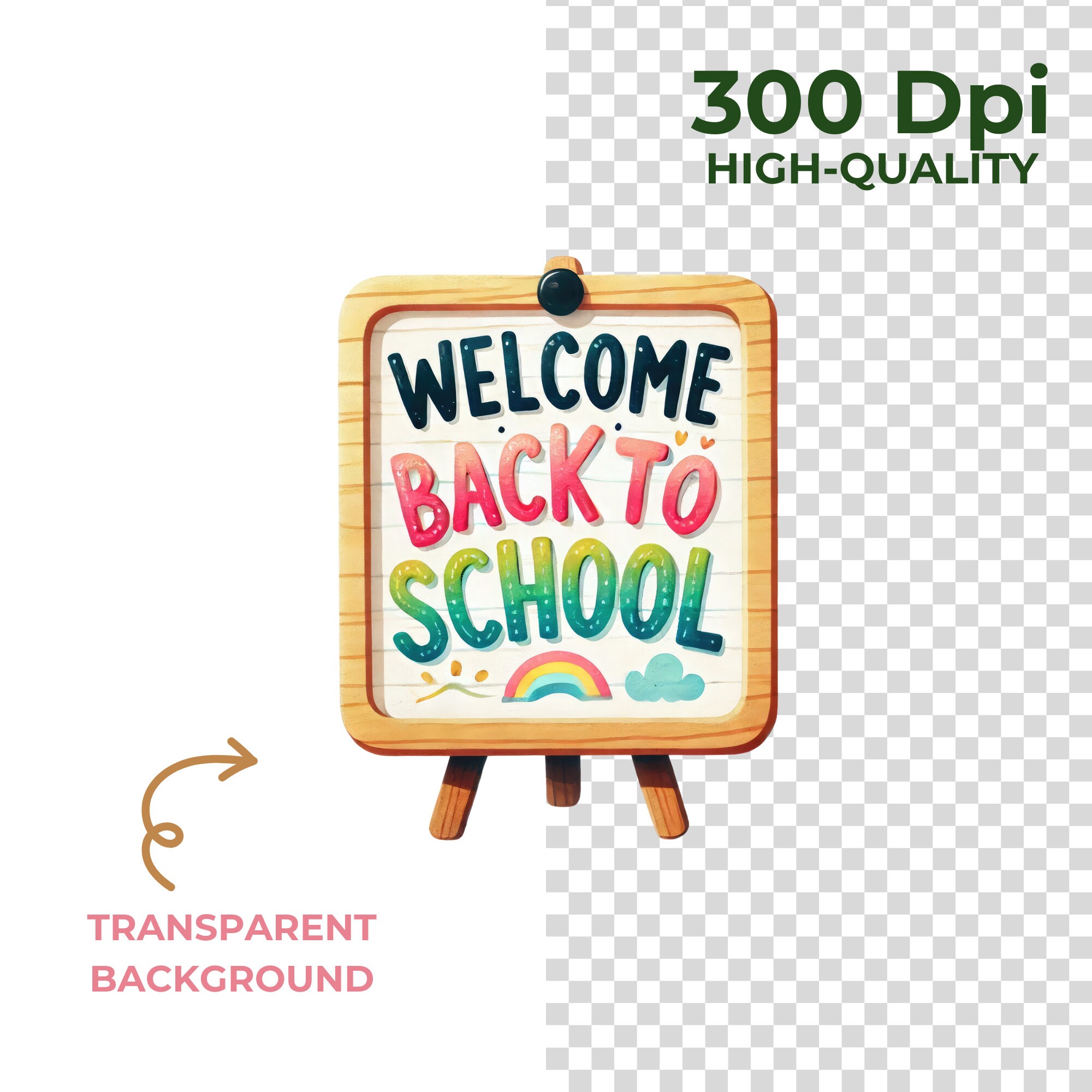 Adorable Back to School Clipart Collection for Kids, Cute School ...