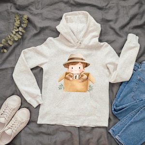 Cute Boy Detective Clipart Set, Cute Kid Investigator PNG, Little ...