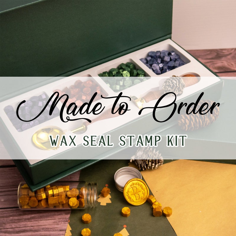Wax Seal Stamp Kit - Etsy