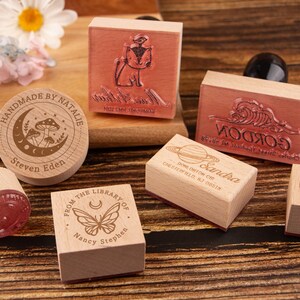 Custom Return Address Stamp, Rubber Stamp, Small Business Stamp ...