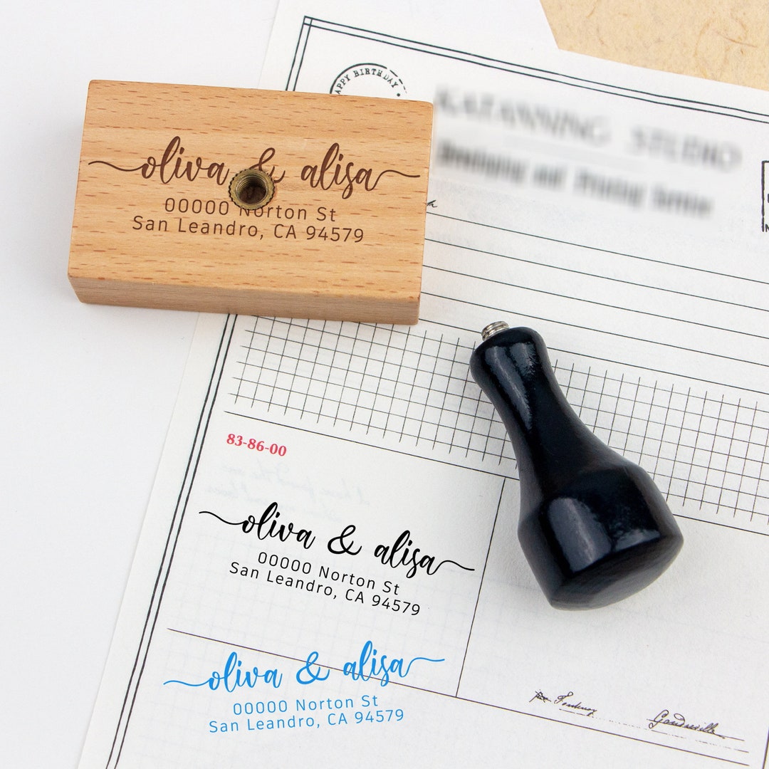 Personalised Packaging Stamps, Custom Rubber Stamps, Custom Stamp ...