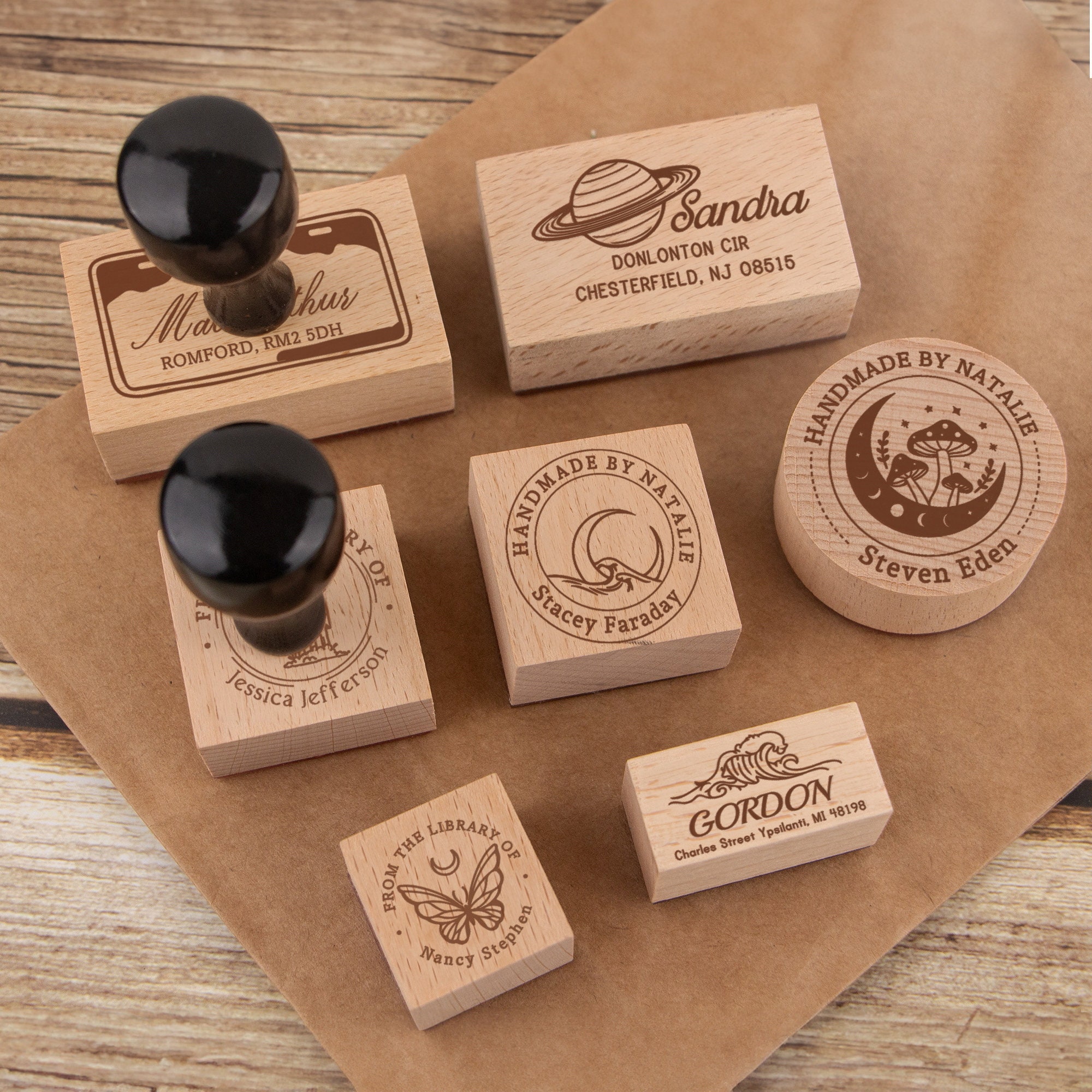 Wedding Rubber Stamps, Company Stamps, Any Logo Can Be Customized, Logo ...