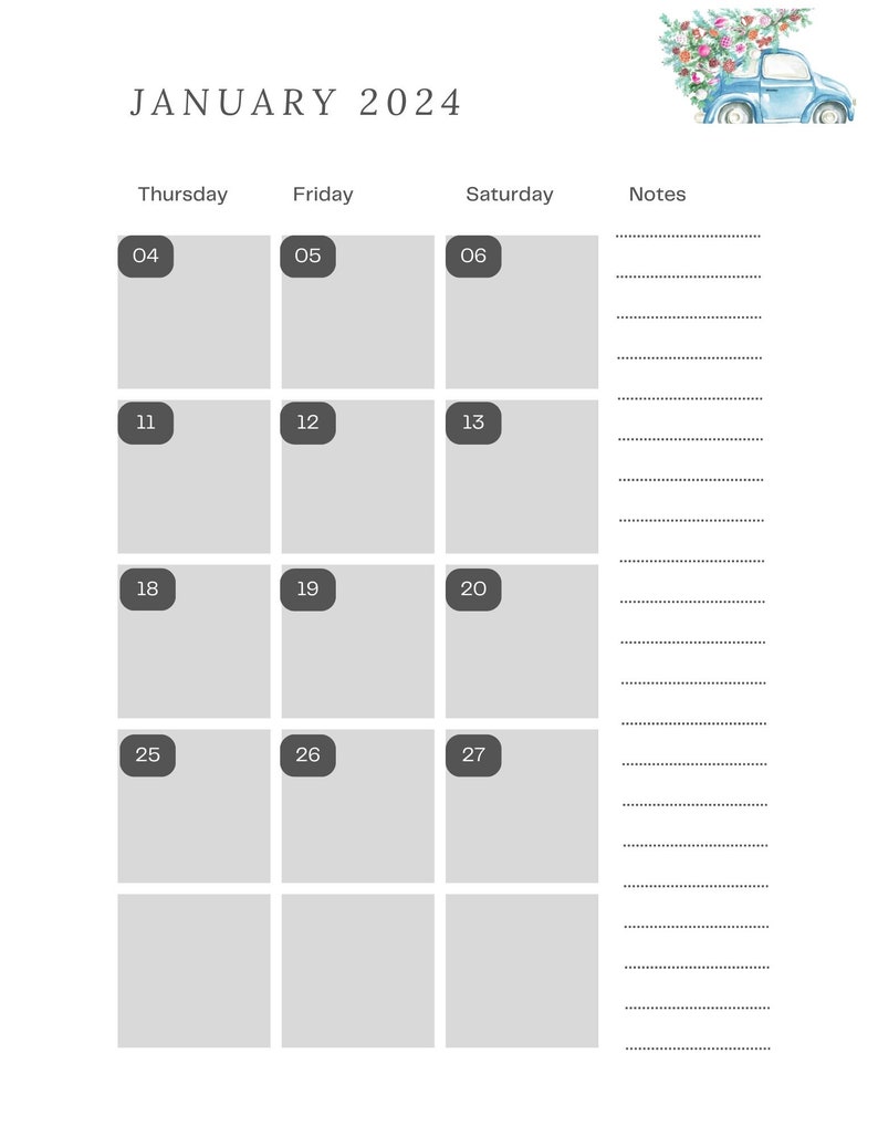 2024 Comprehensive Digital Planner - Monthly Calendars, Budgeting Tools ...
