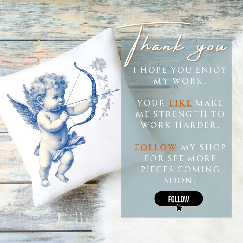 Cute Hand Drawn Blue Cherubs Cupids Clipart, Line Art Angel ...