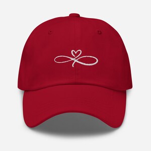 Infinity Symbol Hat Embroidered Forever Dad Hat Lovers Gift Infinity ...