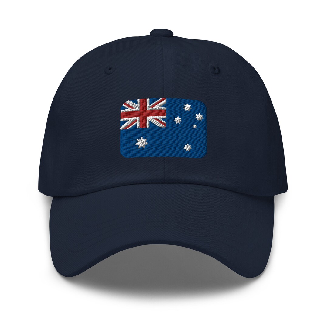 Australia Flag Embroidered Hat Australia Dad Hat Embroidered Australia ...