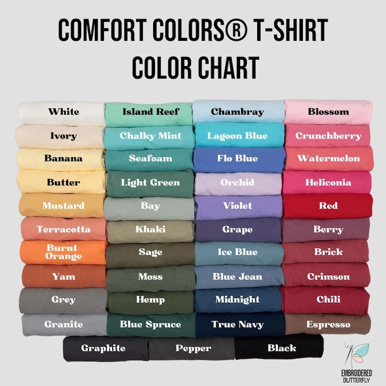 Comfort Colors® Palestine Flag Embroidered T-shirt, Free Palestine ...
