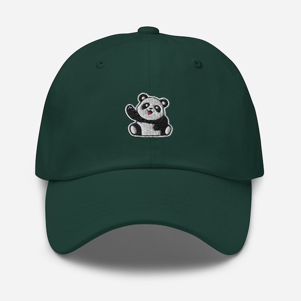 Panda Hat - Etsy