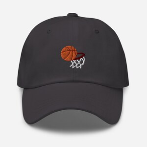 Basketball Hat Embroidered Basket Ball Dad Hat Basketballer Gift Cap ...