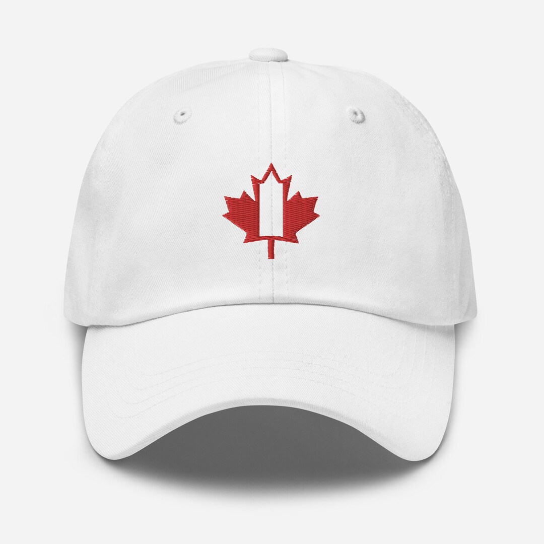 Canada Flag Embroidered Hat, Canadian Flag Dad Hat Canada Love Unisex ...