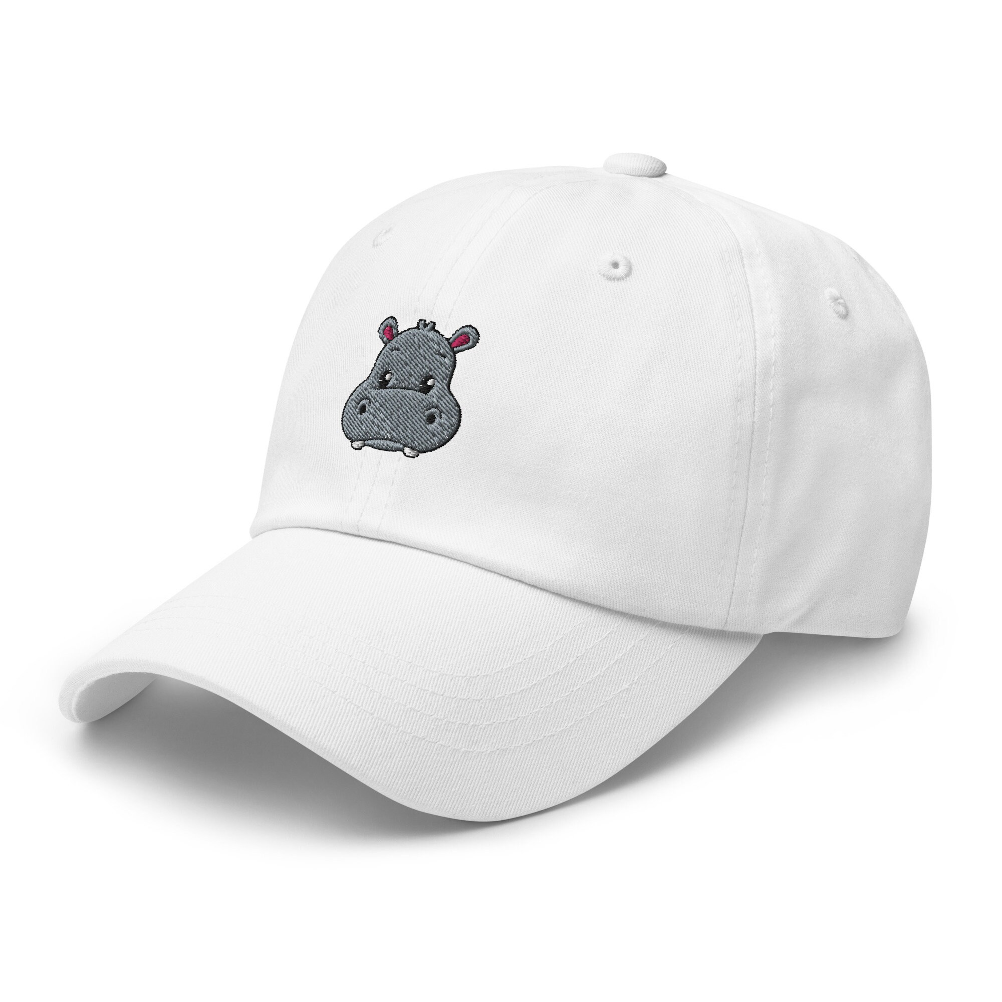 Hippopotamus Hat Embroidered Hippo Dad Hat Hippo Lover Gift ...