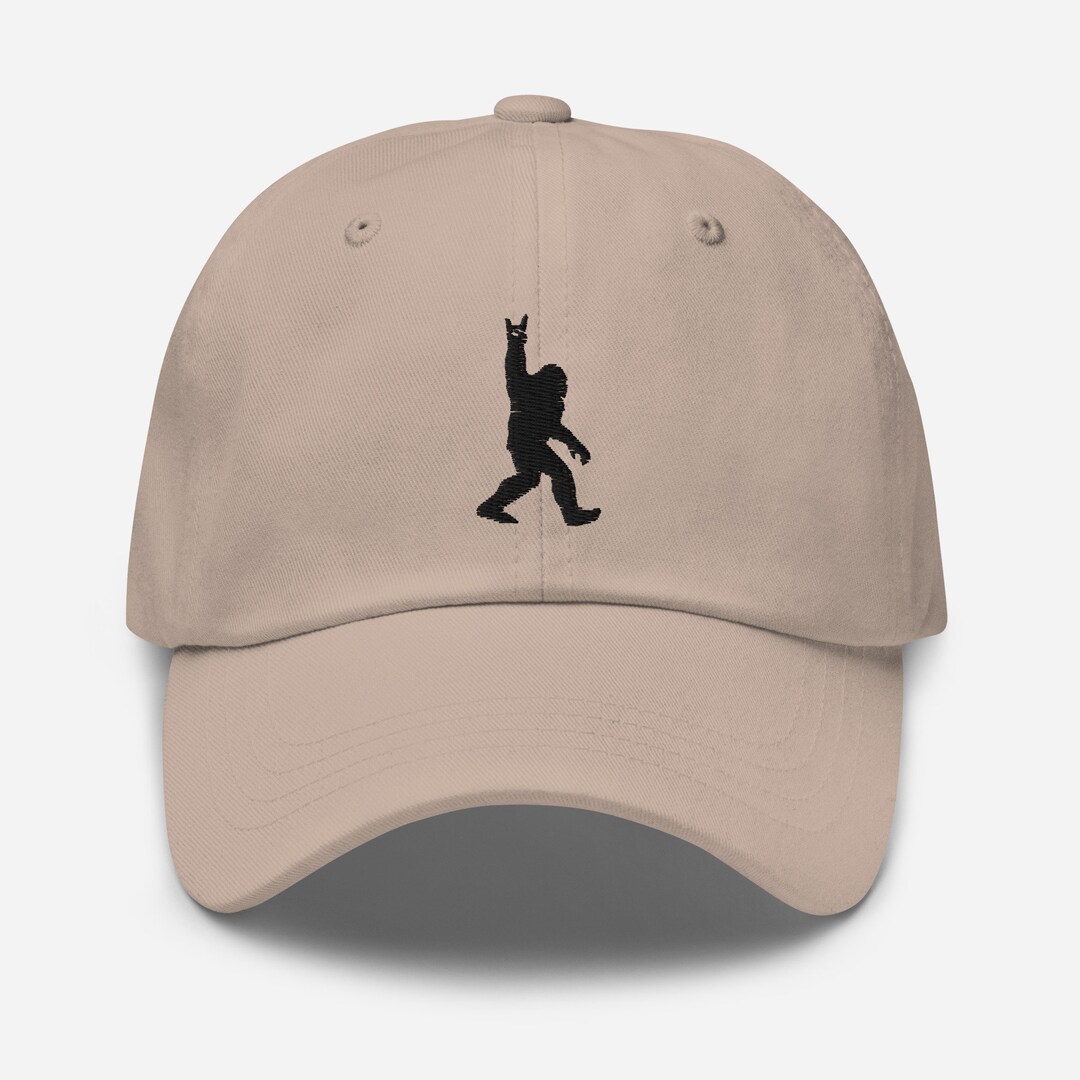 Bigfoot Hat Embroidered Sasquatch Dad Hat Bigfoot Cool Cap Adjustable ...