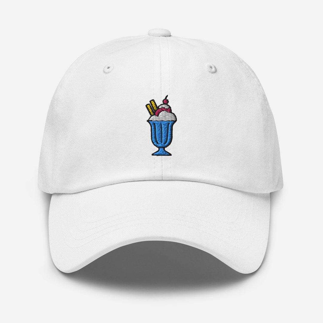 Sundae Hat Embroidered Ice Cream Sundaes Dad Hat Sundae Lover Gift ...