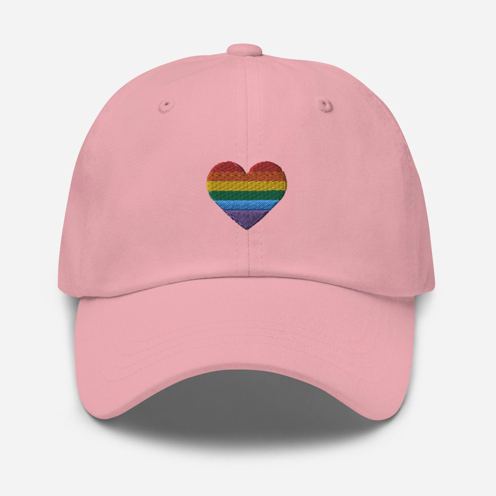 Rainbow LGBT Embroidered Hat Pride Rainbow Flag Dad Hat Embroidered ...